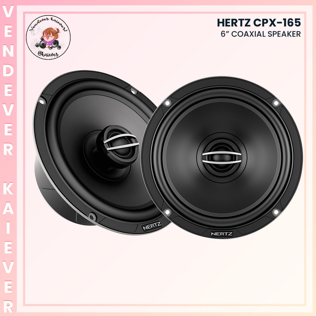 ลำโพงรถยนต์แกนร่วม 6 นิ้ว Hertz รุ่น CPX165 ลำโพงไฮเอ็นเน้นฟังเพราะ | Shopee Thailand