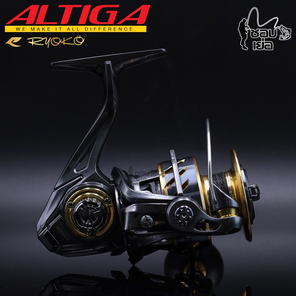 รอกตกปลา รอกสปิน RYOKO ALTIGA (เรียวโกะ-อัลติกา) รุ่นใหม่ 2022‼️ ดีไซน์ ...