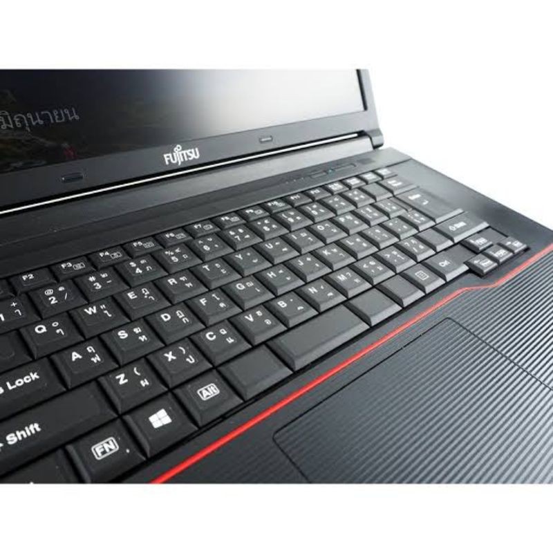 โน๊ต บุ๊ค fujitsu i3 มือสอง ราคาถูกสภาพดีทักมาถามก่อนซื้อได้ใช้งานได้ ...