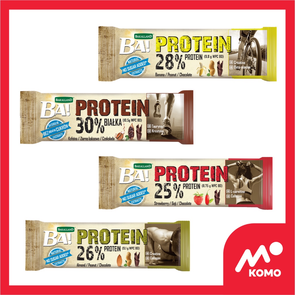 "[3 ชิ้น ลด 20.- ] [1 get free 1] BA! Protein Bar โปรตีนบาร์ ขนาด 35 ...