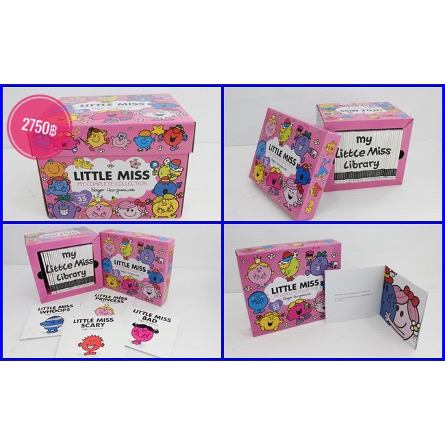 Little Miss: My Complete Collection Box Set 35 books | Shopee Thailand
