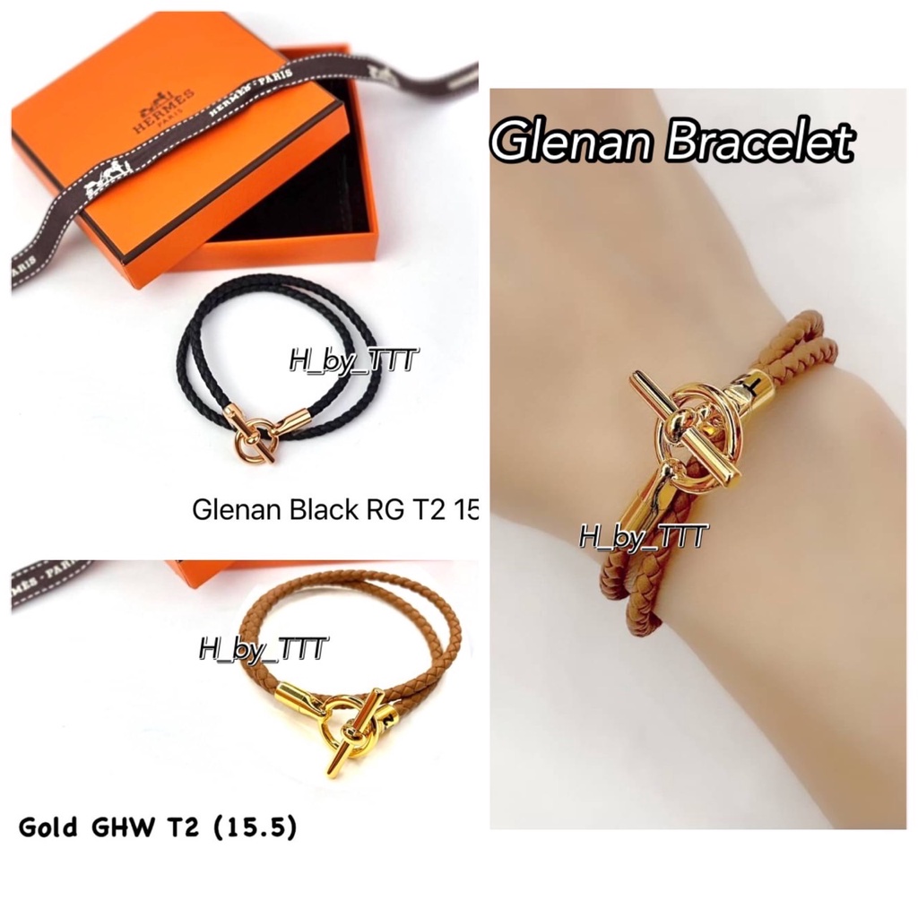 H ermes bracelets กำไลหนัง กำไล leather bracelet Glenan Bracelet ของแท้ | Shopee Thailand