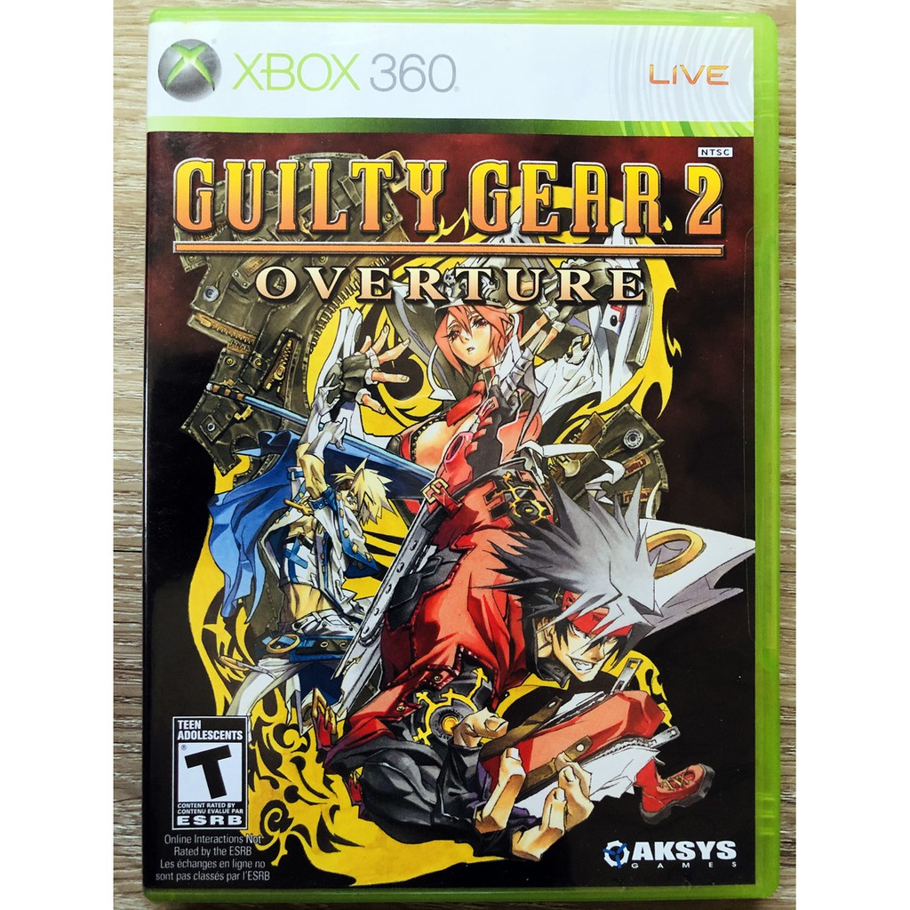 GUITY GEAR 2 OVERTURE XBOX360 ENG (US) สำหรับสายสะสม | Shopee Thailand