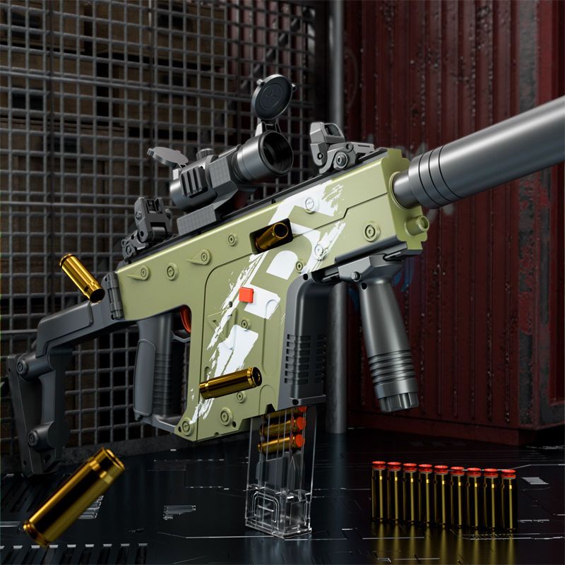 Barrett sniper vector new submachine gun shell gun toy boy Victor ปืน ...