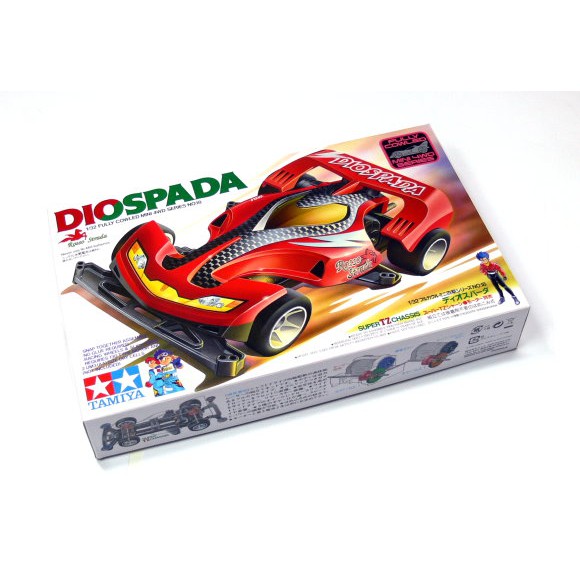 พลาสติก โมเดล ประกอบ TAMIYA Mini 4WD DIOSPADA (ไม่มีมอเตอร์) (SUPER TZ ...
