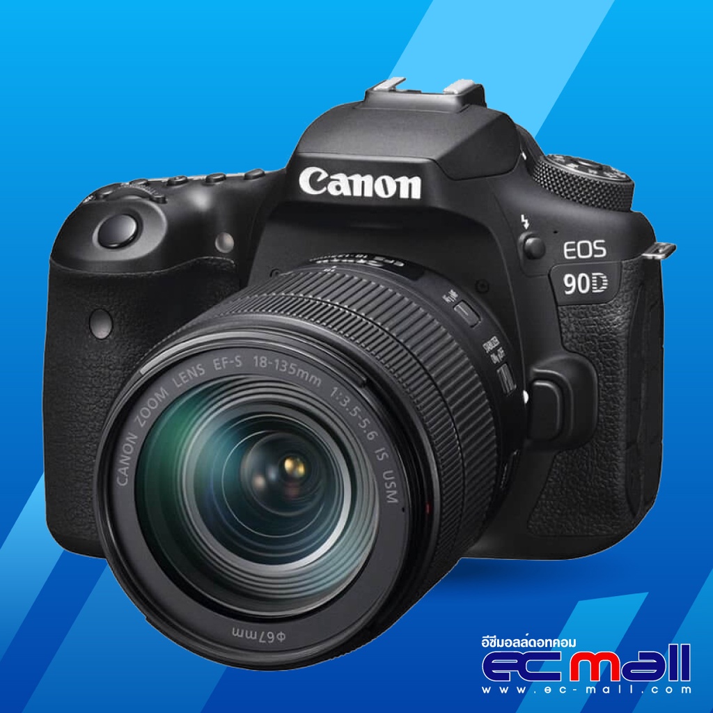 Canon Camera EOS 90D Kit 18-135mm (ประกันศูนย์) | Shopee Thailand