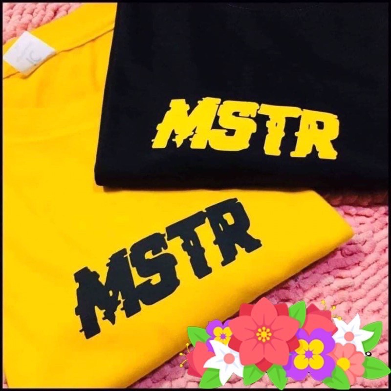 เสื้อยืด MSTR เสื้อยืดเสื้อยืดคําสั่ง highquality unisex อินเทรนด์พิมพ์ ...