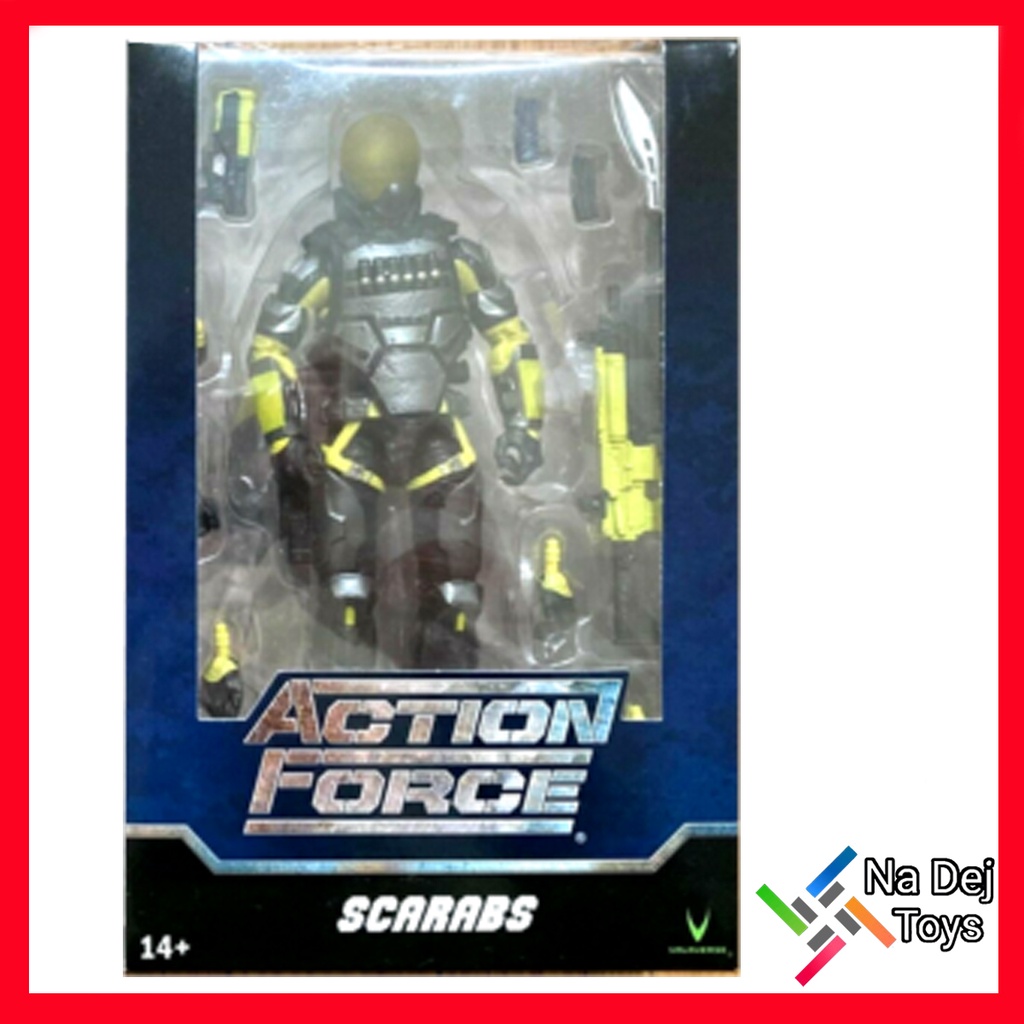 Valvaverse Action Force Scarabs 6' Figure วัลวาเวิร์ส แอคชั่น ฟอร์ซ สคารับส์ ขนาด 6 นิ้ว ฟิกเกอร ...