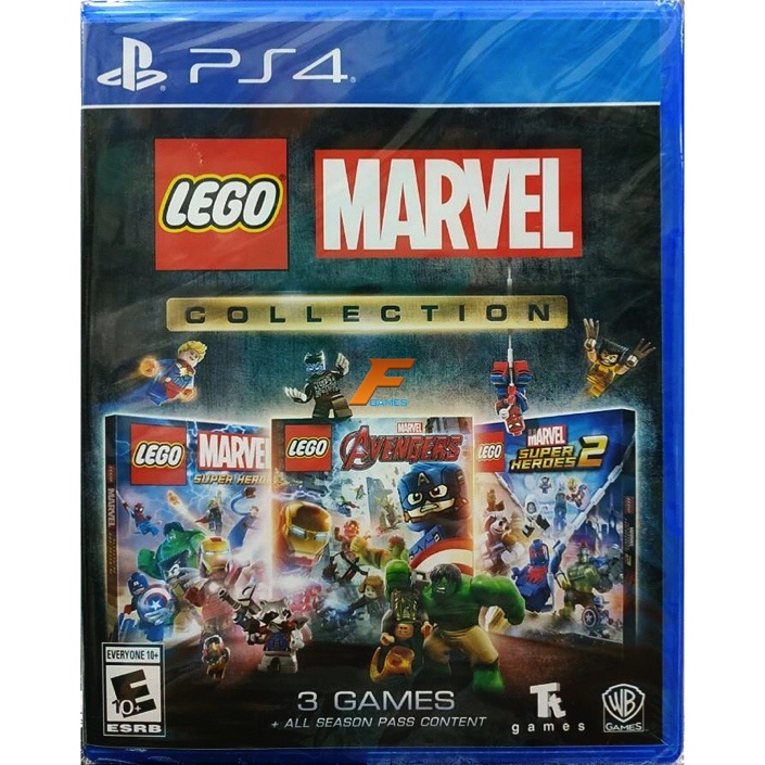 PS4 Lego marvel collection (AllZone/US)(English) แผ่นเกม ของแท้ มือ1 ...