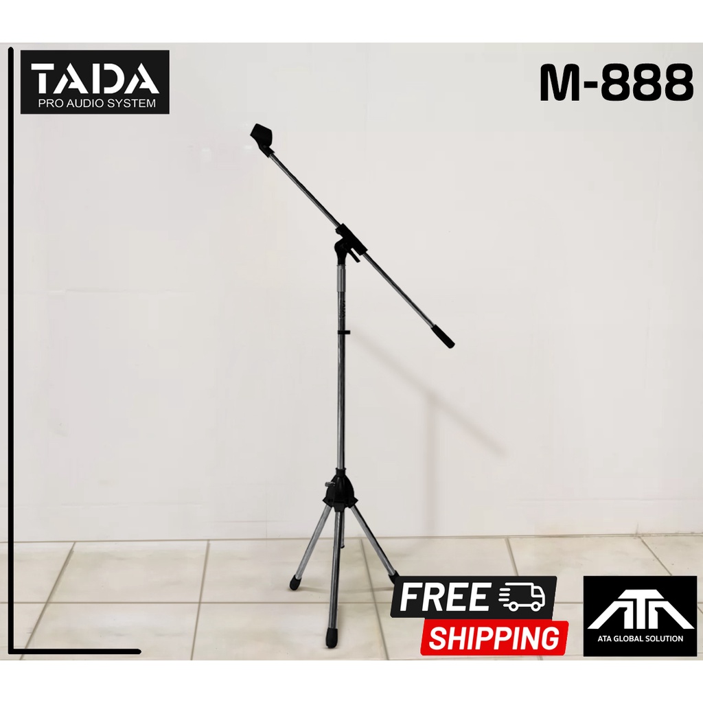 **สินค้าขายดี รีวิวแน่น** ขาตั้งไมค์บูม Microphone Stand TADA M-888 ขา ...