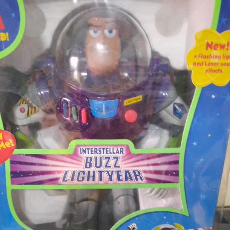 Toy story Blue Interstellar Buzz lightyear Purple and Blue (NEW) by ...
