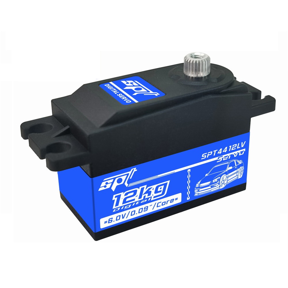Spt 4412LV 180 210 320 360 เซอร์โวดิจิทัล เกียร์สั้น โลหะ 12 กก. ...