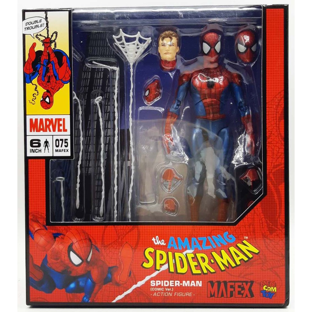 Marvel MAFEX No.075 Spider-Man (Comic Ver.) | Shopee Thailand