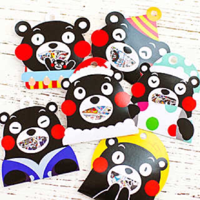 Japanese Kumamon Sticker Flakes | Shopee Thailand