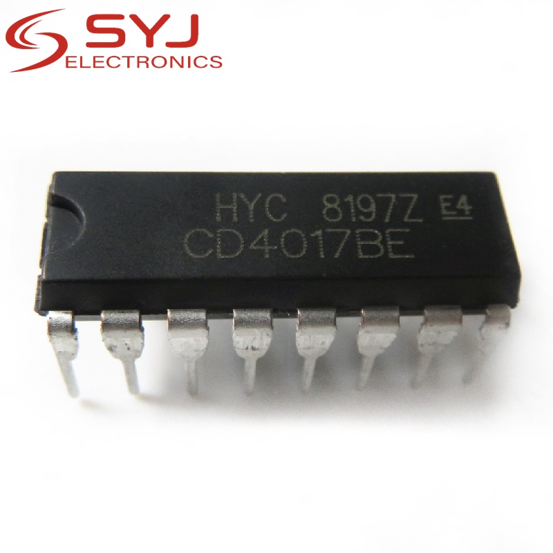 10pcs/lot CD4017BE DIP16 CD4017 DIP CD4017B new and original IC In ...