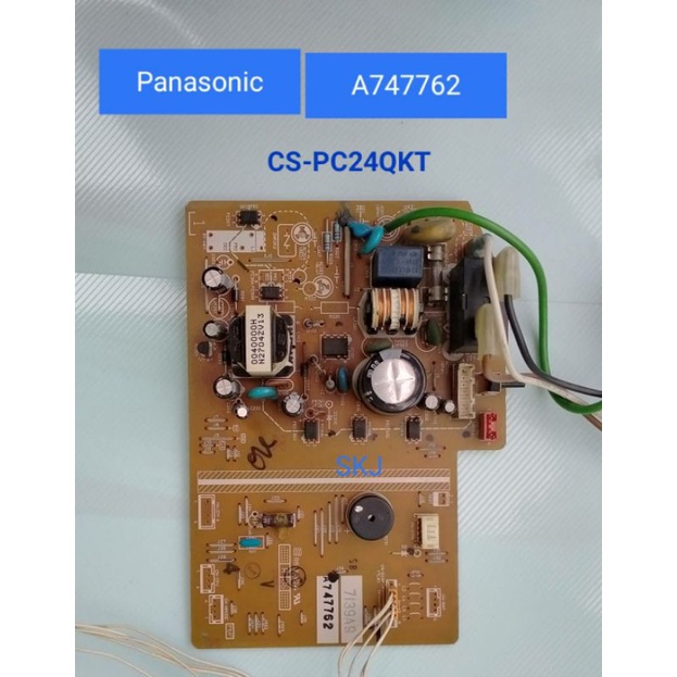 แผงวงจรคอยล์เย็นแอร์ Panasonic ( A747762 ) Part No: CWA73C8384 **อะไหล่ ...