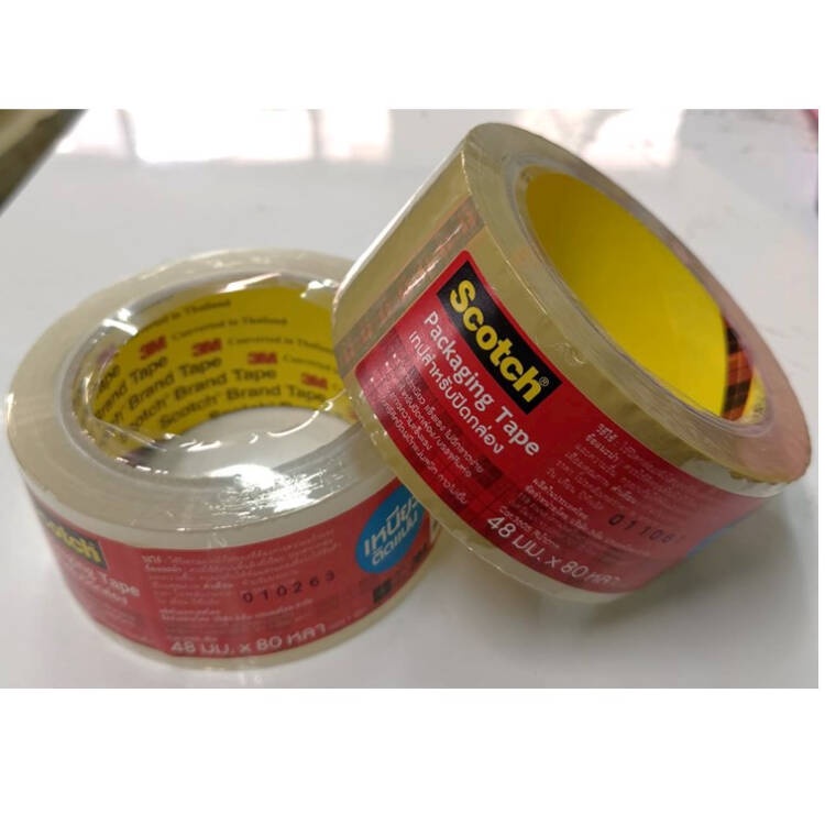 3M Scotch เทปปิดกล่อง รุ่น 3609 (2 นิ้ว x ยาว 43 หลา แกน 3 นิ้ว) | Shopee Thailand