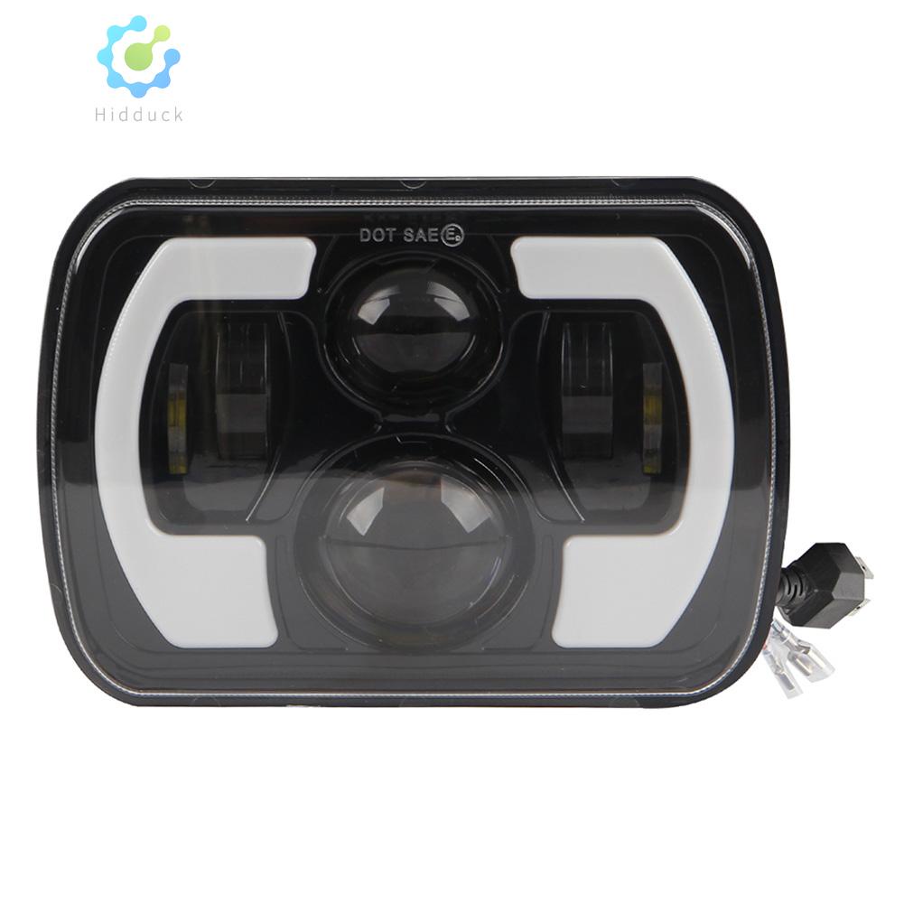 5x7 7x6 LED Car Headlight w/ DRL Turn Signal for Jeep Chevy Express ...