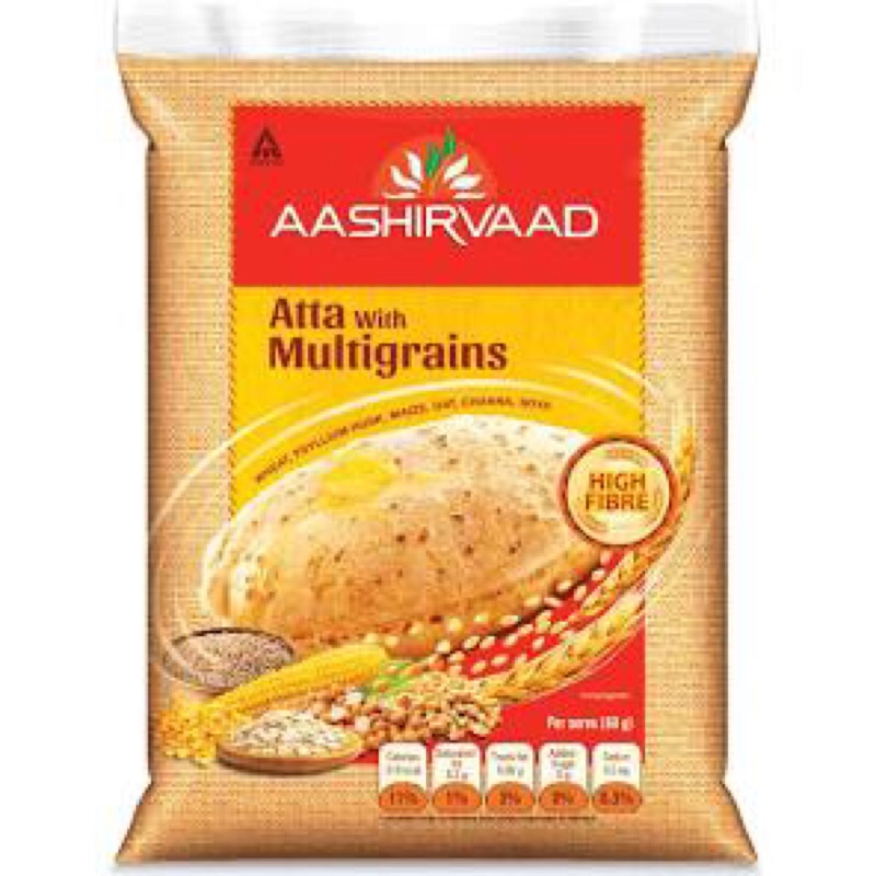 ITC Aashirvaad Multigrain Atta 2kg | Shopee Thailand