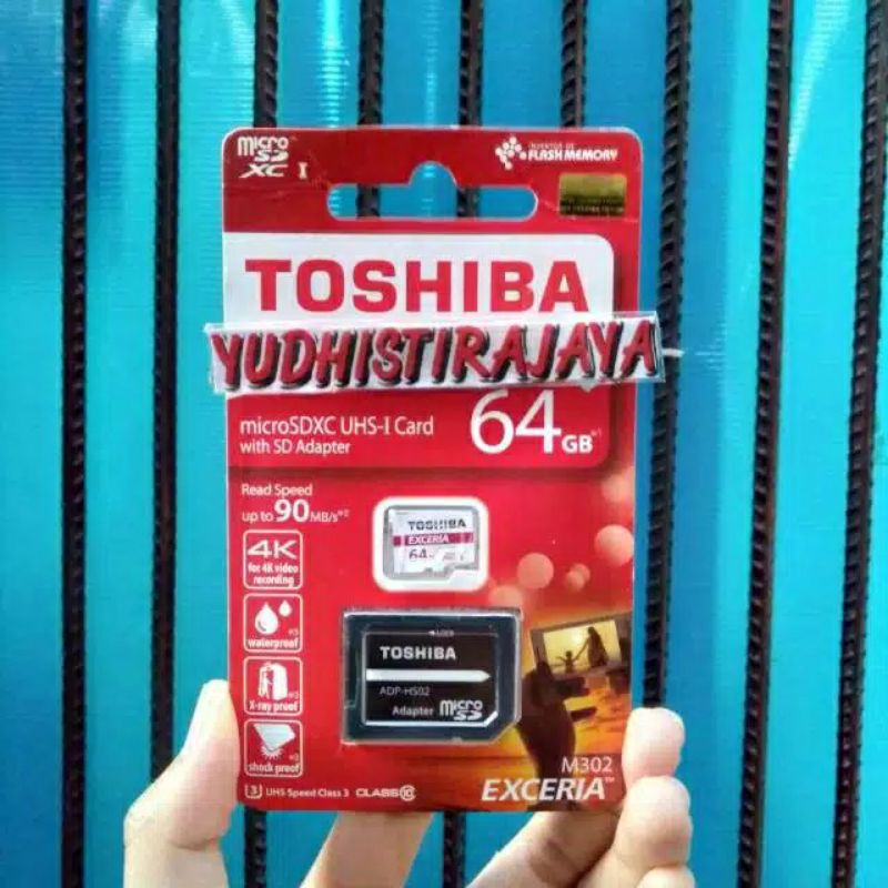 Toshiba Exceria MicroSDXC 64GB ความเร็ว 90MB/s Class10 4K ของแท้ | Shopee Thailand