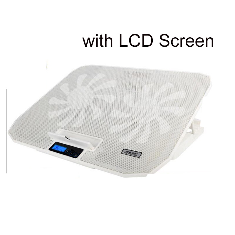Cooling Laptop Stand with 2 Fans USB Cooling Led Screen Cooling Pad ...