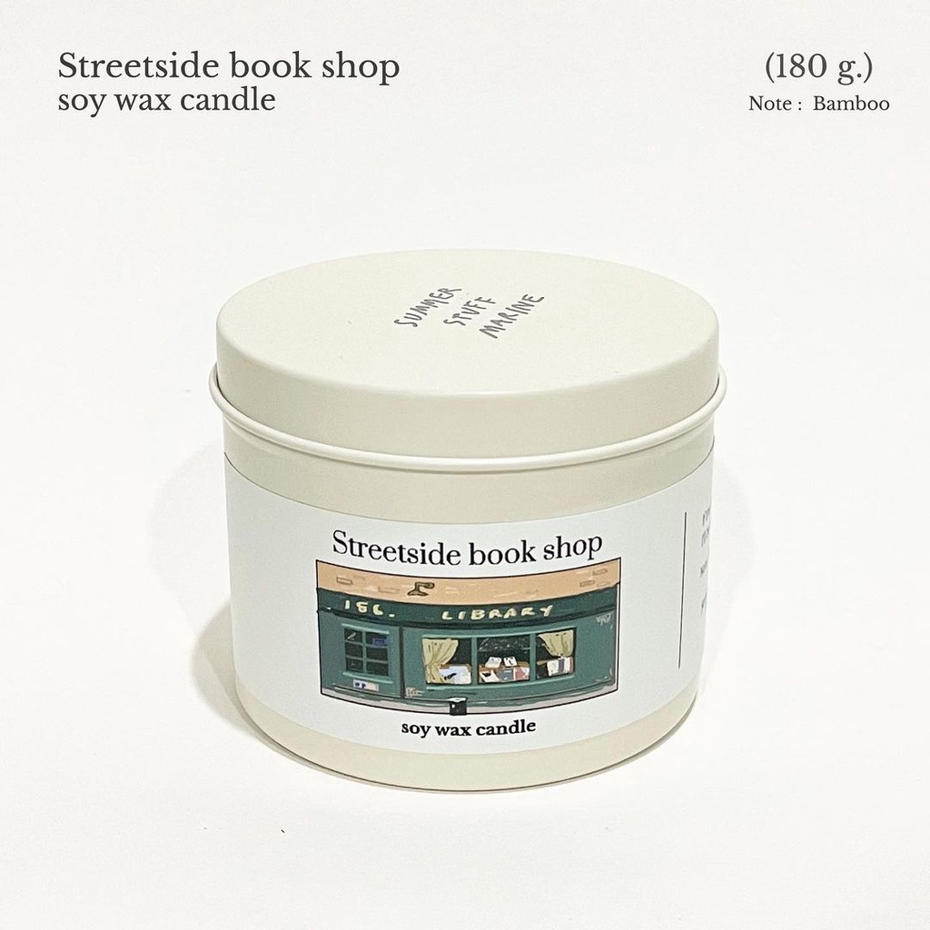 Summerstuff.marine - SOY WAX CANDLES กลิ่น STREETSIDE BOOK SHOP (180 g ...