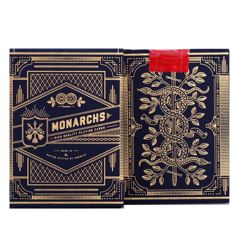 Theory11 Monarchs เล่นไพ่ Blue Bicycle Monarch Deck Card เกม Magic Tricks | Shopee Thailand