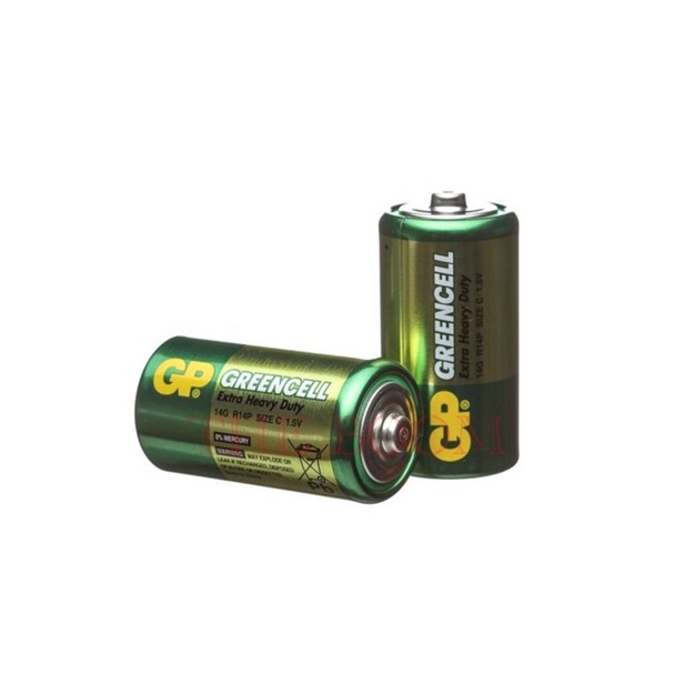 ถ่าน GP Extra Heavy Duty SIZE C หมดอายุ 01/2025(1แพคบรรจุ2ก้อน ...