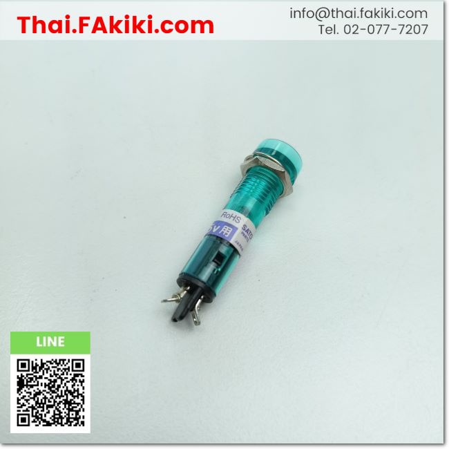 พร้อมส่ง,(C)Used, BN-7-1-G signal light ,ไฟสัญญาณ สเปค 100-125V GREEN ,SATO PARTS (66-002-504 ...