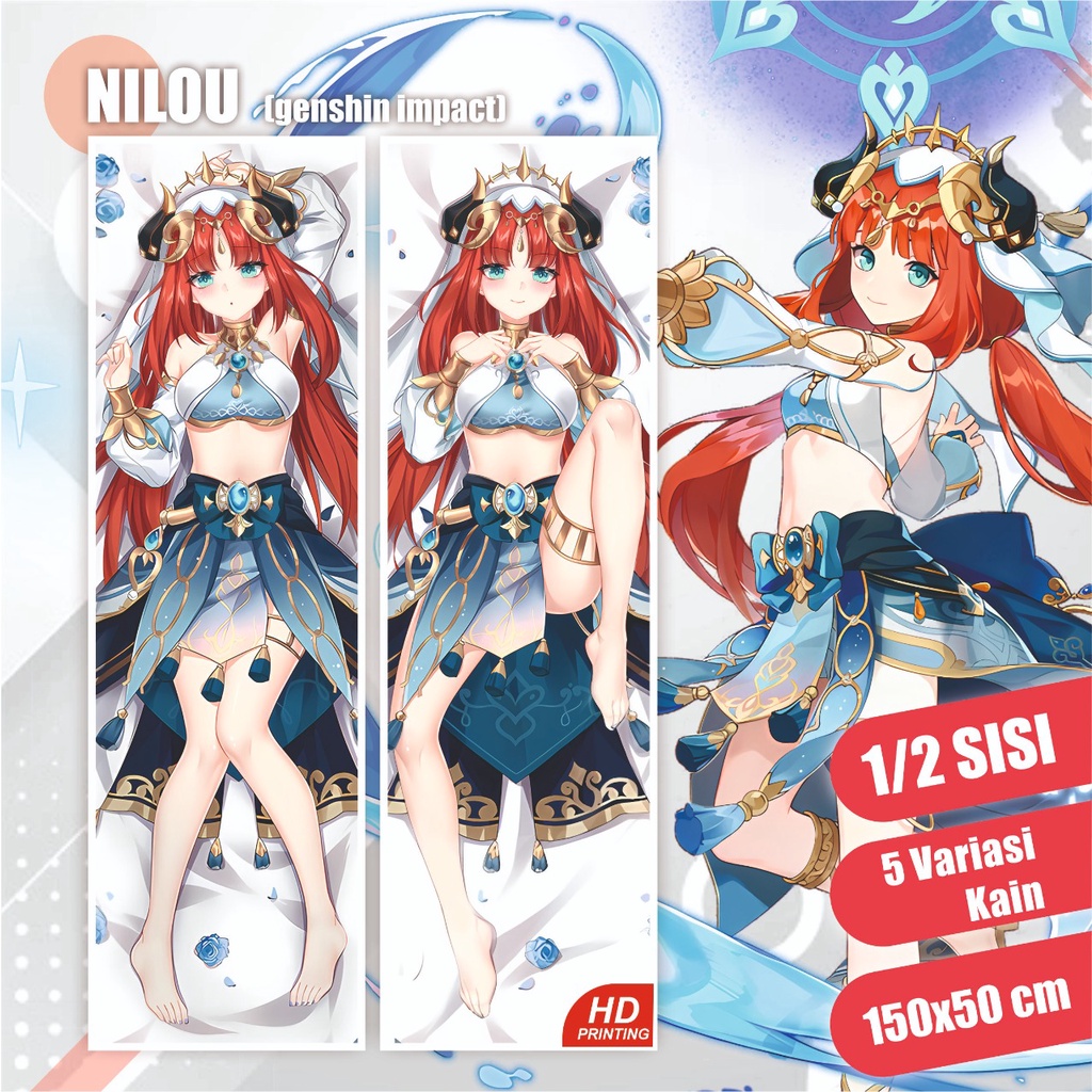 ฟิกเกอร์ Dakimakura Nilou Genshin Impact ขนาด 150x50 ซม. | Shopee Thailand