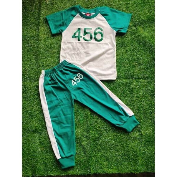 ชุดผู้เล่นสควิดเกมส์ Squid Game#456 | Shopee Thailand