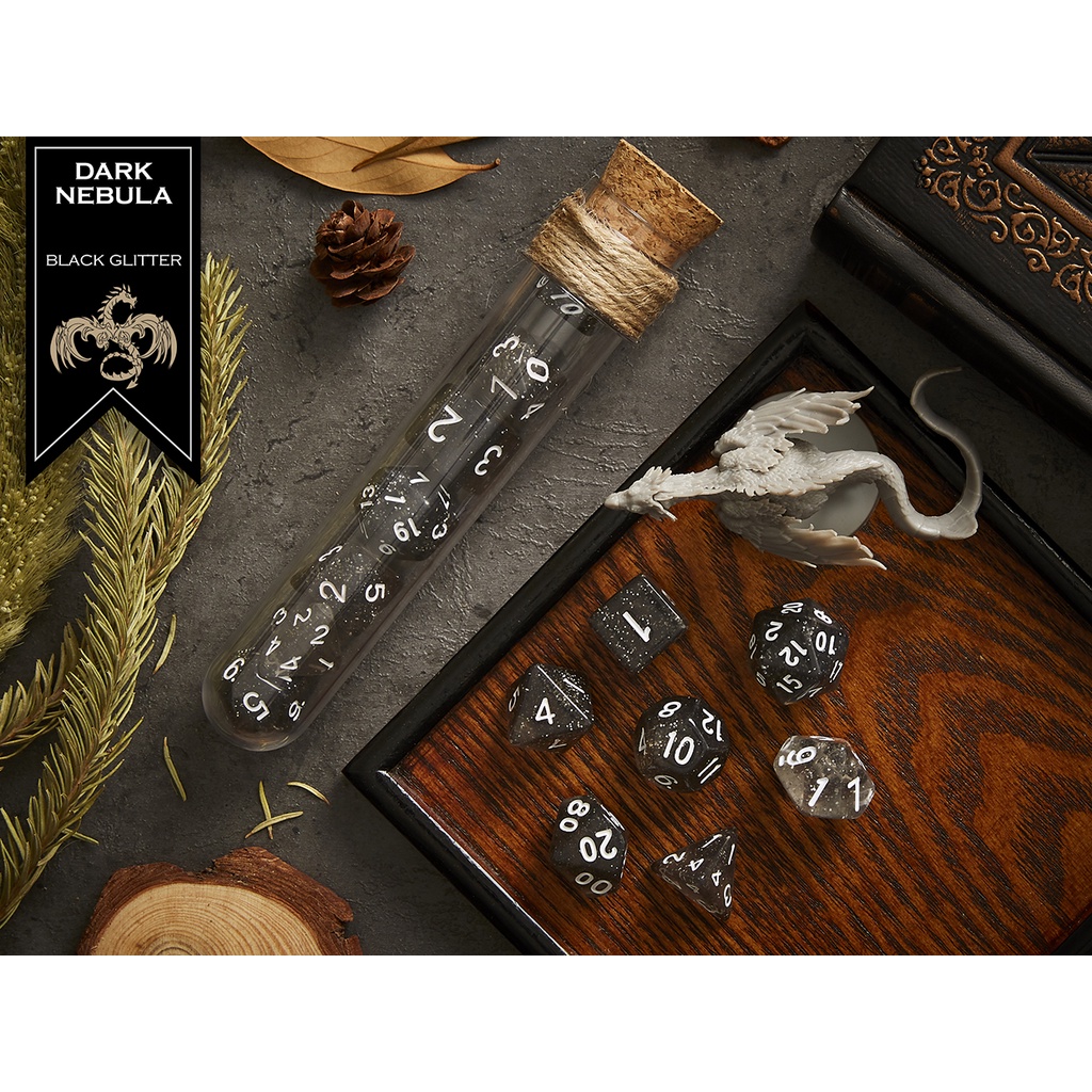 Potion Flask with Dice Set of 7 | ลูกเต๋า Dice For DnD D&D MTG RPG TRPG ...