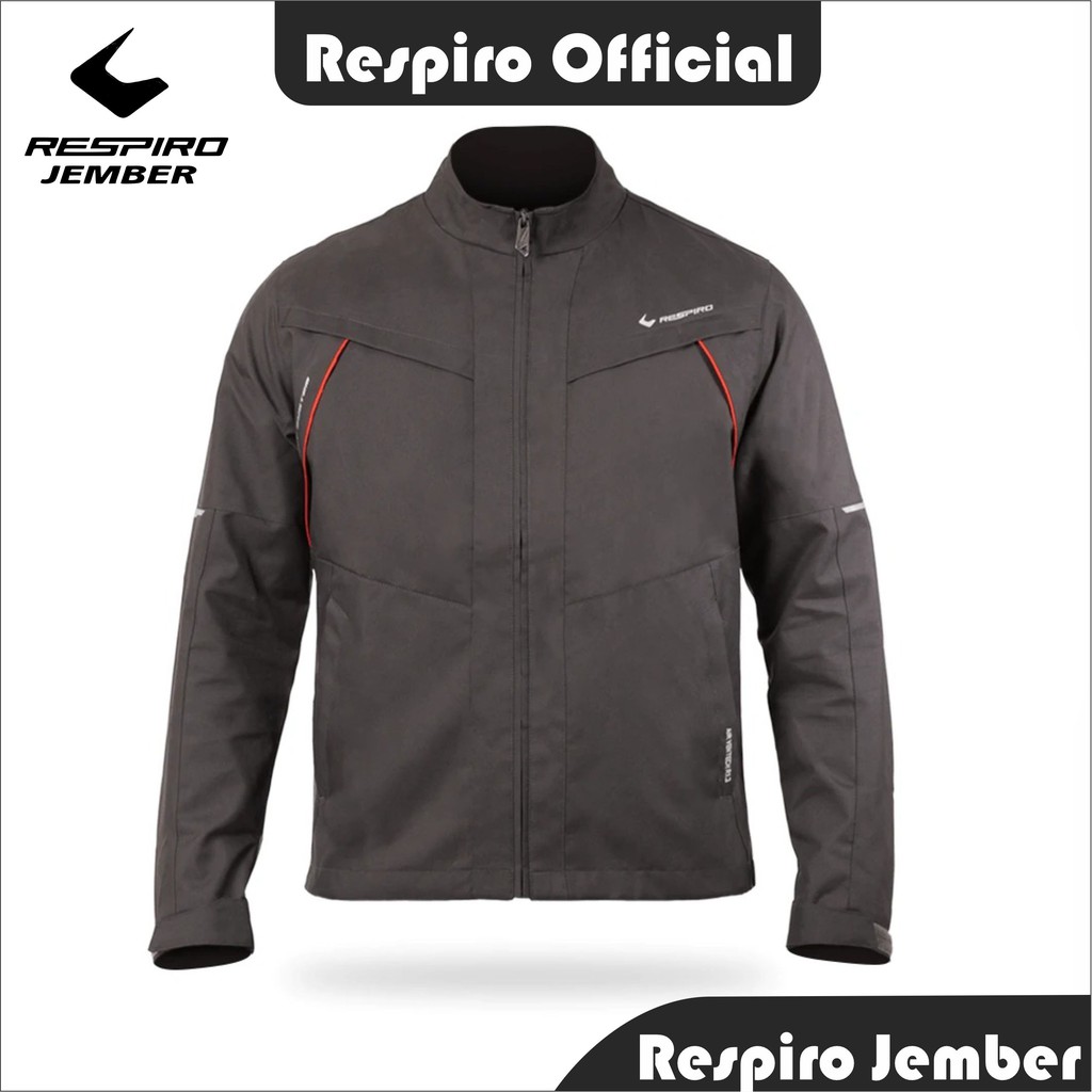 RESPIRO AIR VENTECH R1.3 GREY เสื้อแจ็คเก็ตมอเตอร์ไซค์ | Shopee Thailand