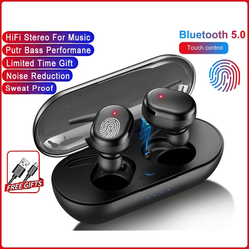 Y30 Bluetooth Earphones TWS Waterproof Earbuds 5.0 Wireless Earphone ...