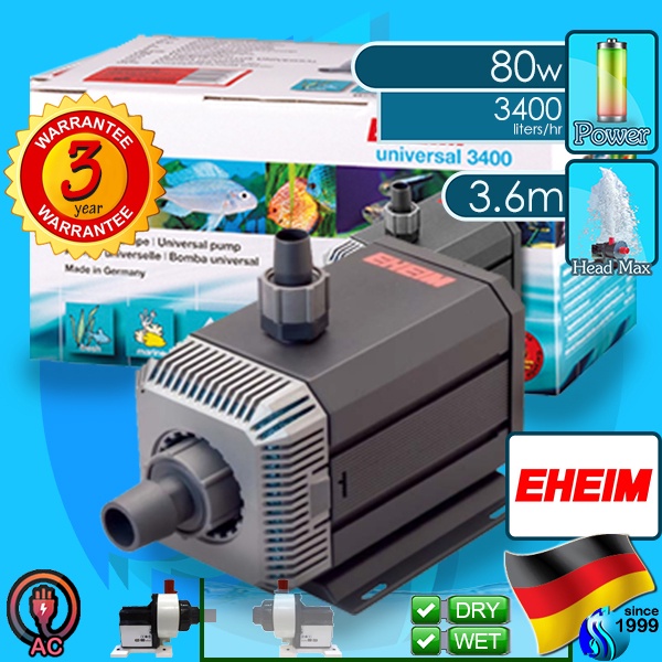 Eheim Universal pump 300 / 600 / 1200 / 2400 / 3400 water pump ปั๊มน้ำ ...