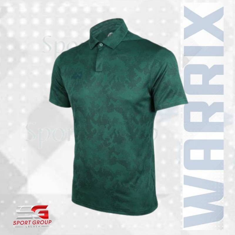 Warrix เสื้อโปโลคลาสสิค WA-202PLACL01 ผ้า 100% Polyester ทอแบบพิเศษ โลโก้ไฮเดน | Shopee Thailand