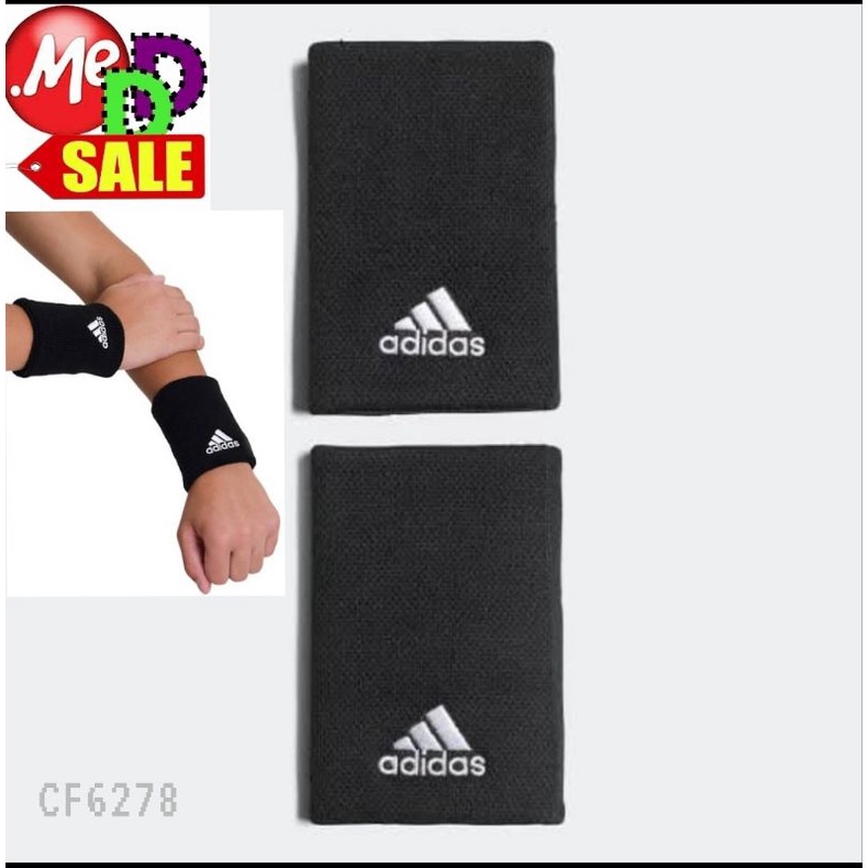 Adidas - ใหม่ ปลอกรัดข้อมือเทนนิส ADIDAS TENNIS WRISTBAND LARGE/SMALL ...