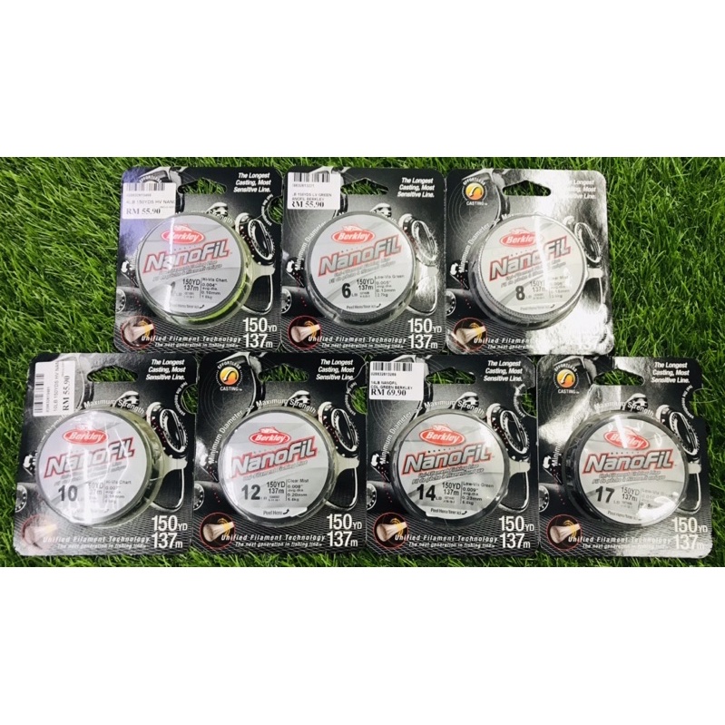 Berkley NANOFIL สายถักเปีย 150 ปี | Shopee Thailand