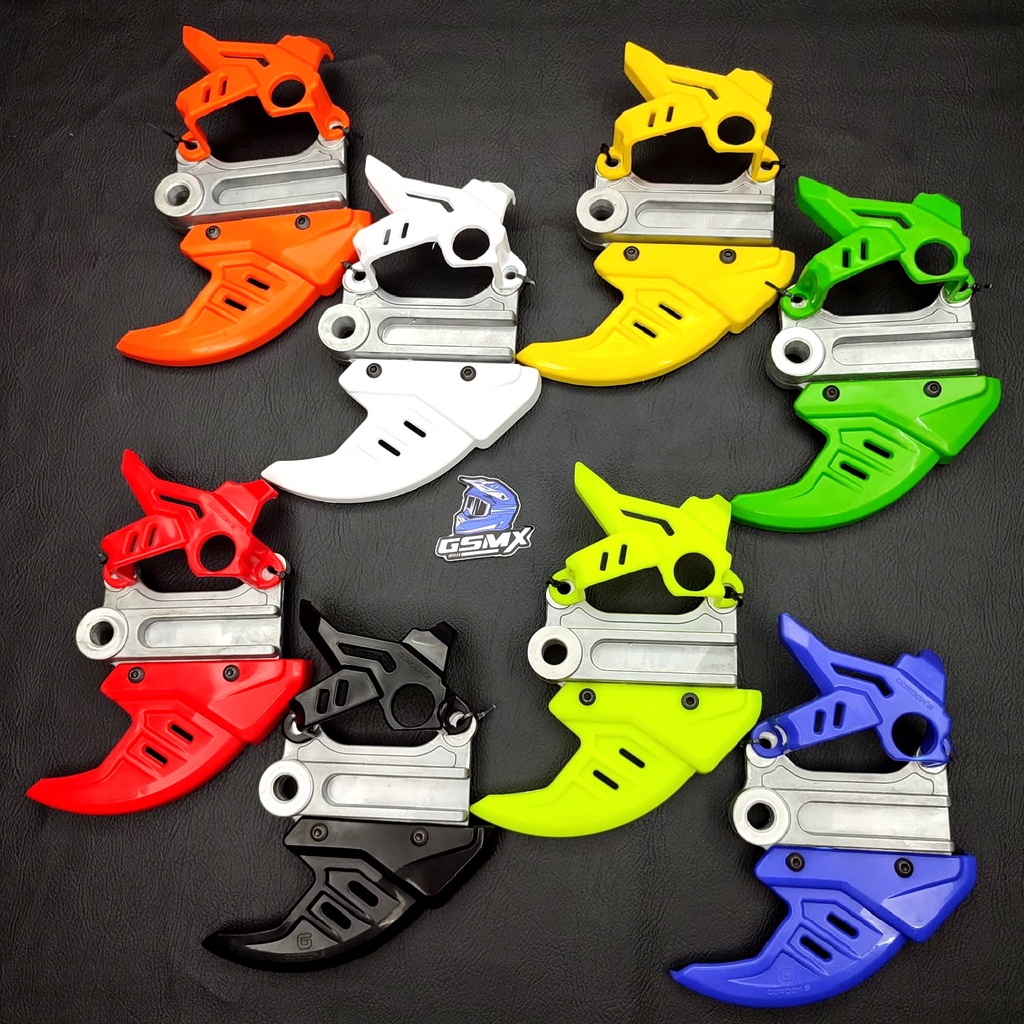 ฝาครอบแผ่นดิสก์ด้านหลัง GUARD REAR DISC PROTECTOR KLX 150 KLX BF GORDON ...
