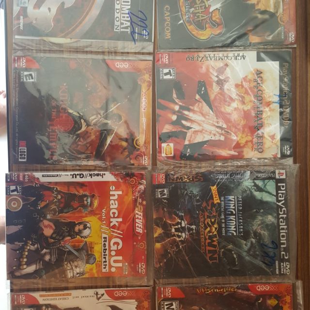 เหมาแผ่น PS2 (มือสอง) ทั้งหมด 8 แผ่น | Shopee Thailand