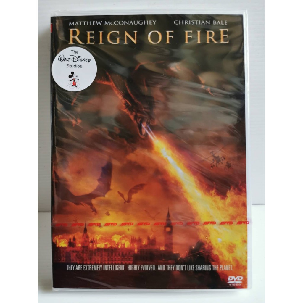 DVD : Reign of Fire กองทัพมังกรเพลิงถล่มโลก " Christian Bale, Matthew ...