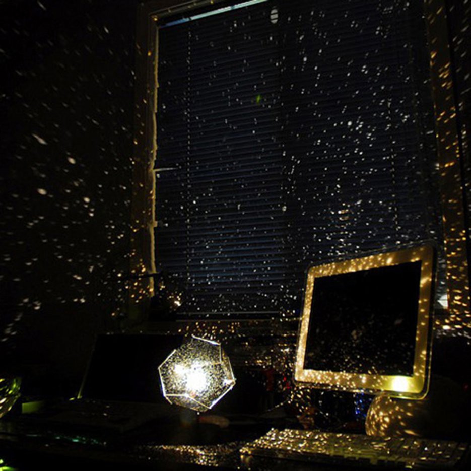 ⭐Vlt⭐ไฟกลางคืนStar Sky Projector Cosmos Night Lamp LED Projection Lamp ...