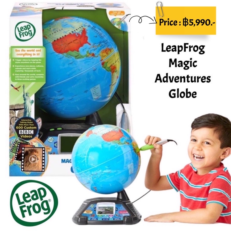 LeapFrog Magic Adventures Globe | Shopee Thailand
