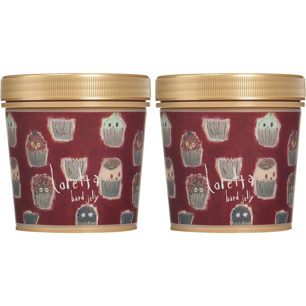 【Set of 2】Directly from Japan MORTOBANE LORETTA Hard Jelly 300g Hard ...