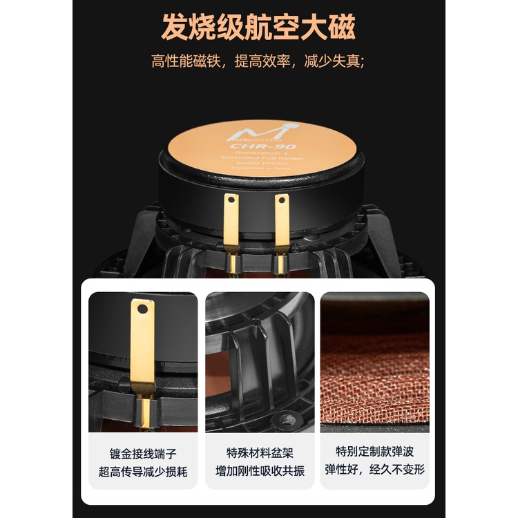 ลำโพง | EVANSOUND - Q4M / Q5M | Full Range Speaker by Markaudio CHR90/CHR70 metal basin ...