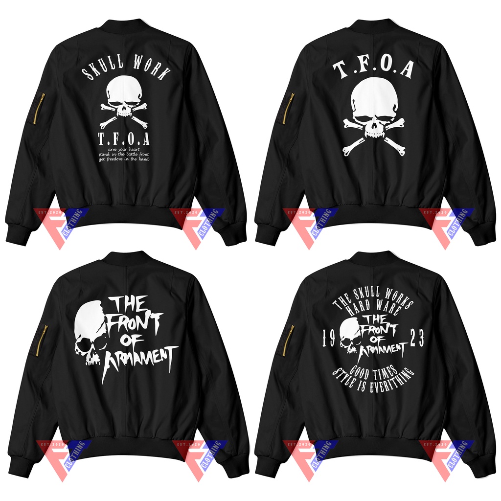 Bomber Jacket Suzuran Crows X Worst - Skull Works TFOA The Fon Of ...
