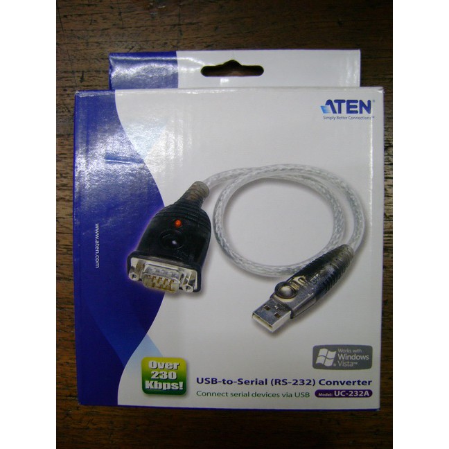 Atent ตัวแปลงสายอนุกรม USB UC-232 uc232 | Shopee Thailand