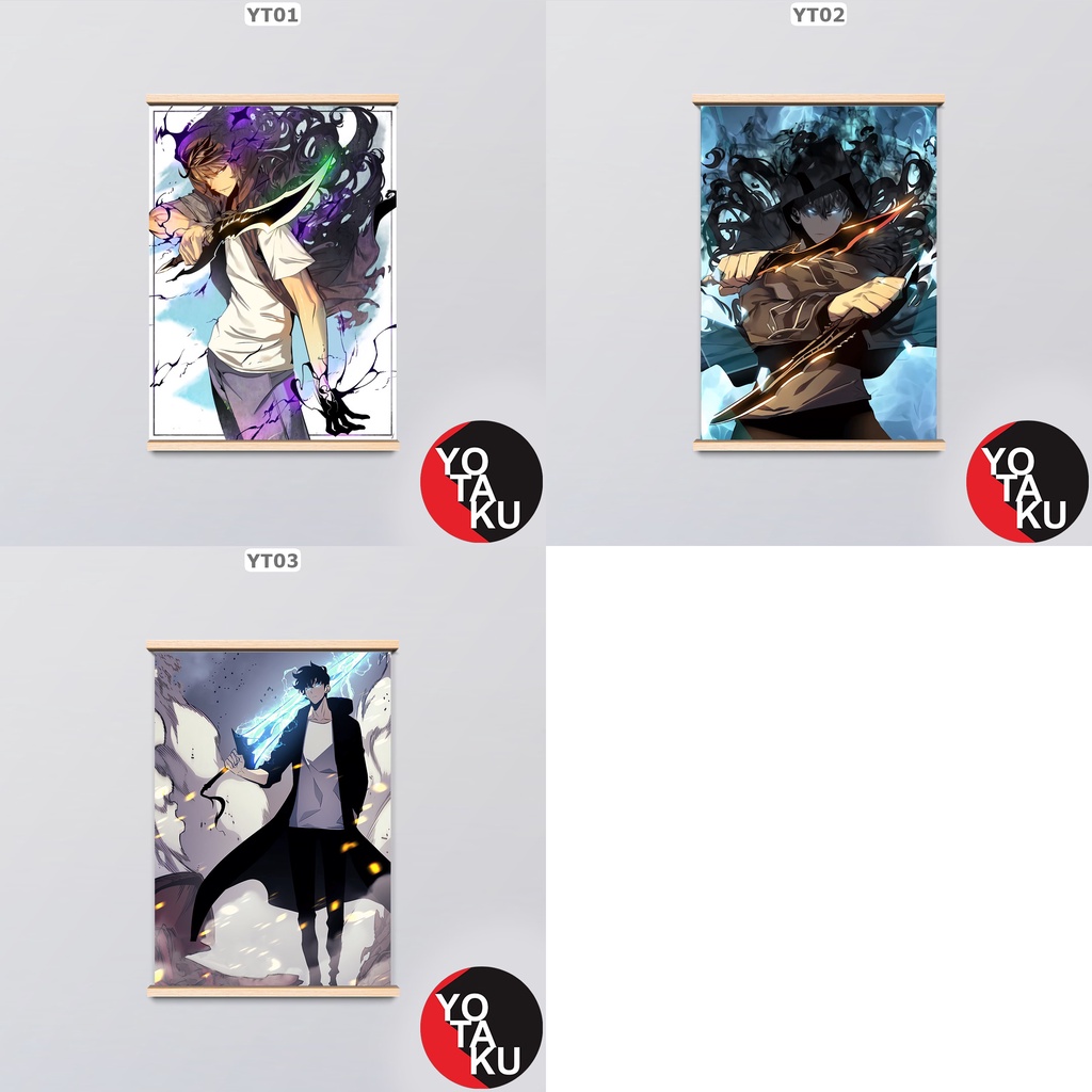 Solo Anime Wall Poster ปรับระดับ A3,A2,A1 Jumbo AN276 Series 1 ...
