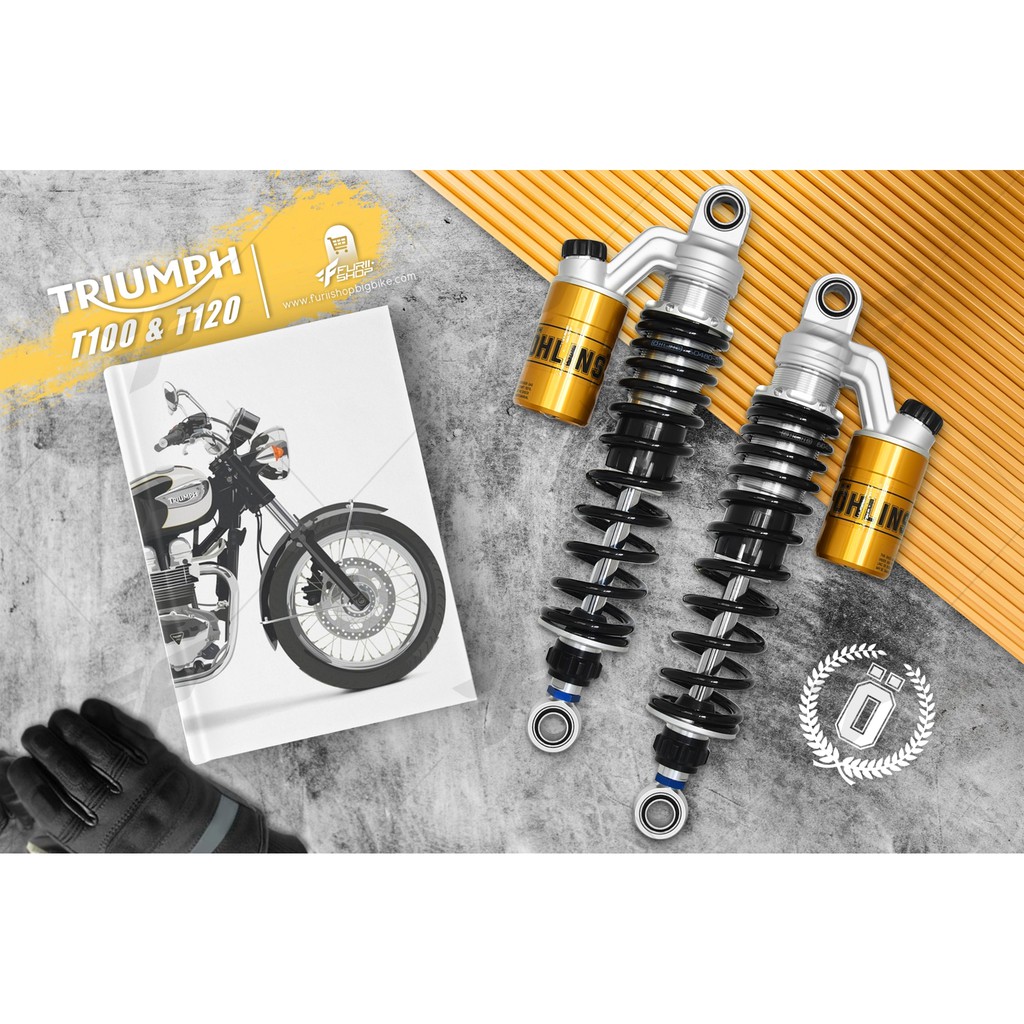Ohlins Shock Triumph Bonneville T120 มีประกัน ohlins aisa2ปี | Shopee ...