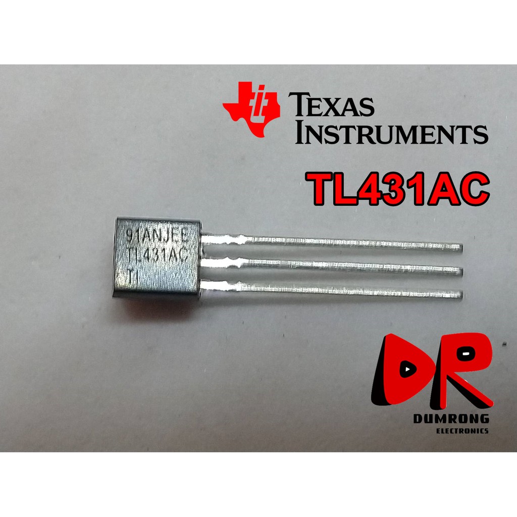 (10 ชิ้น) TL431ACLP TL431 Texas Instruments เรกูเลเตอร์ shunt ...